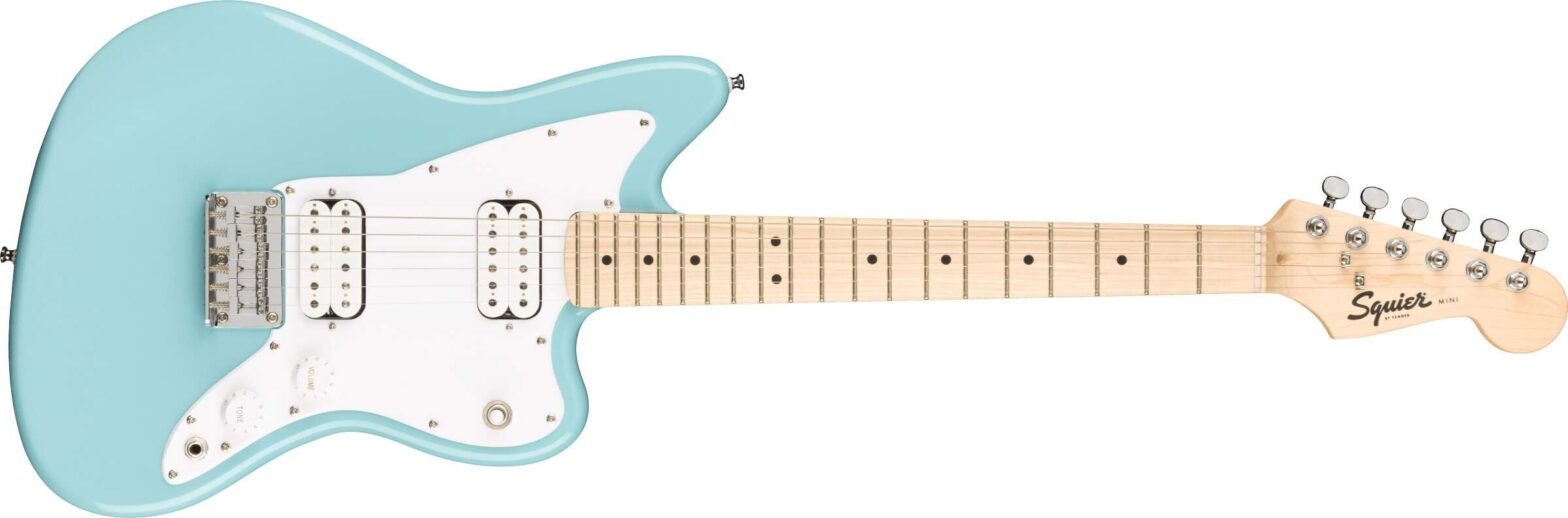 Squier lança a nova guitarra Mini Jazzmaster, com dois humbuckers