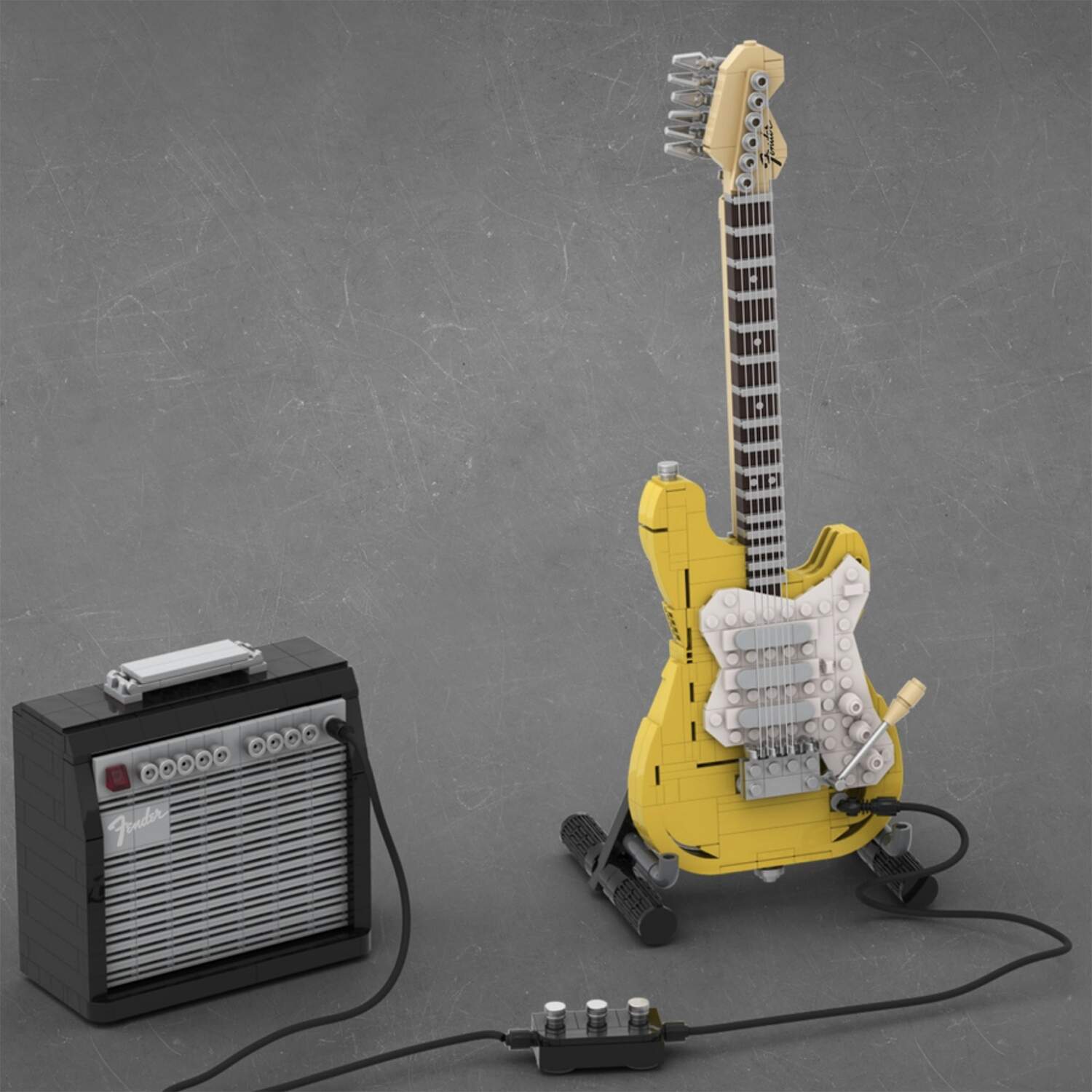 Lego anuncia kit com guitarra Fender Stratocaster