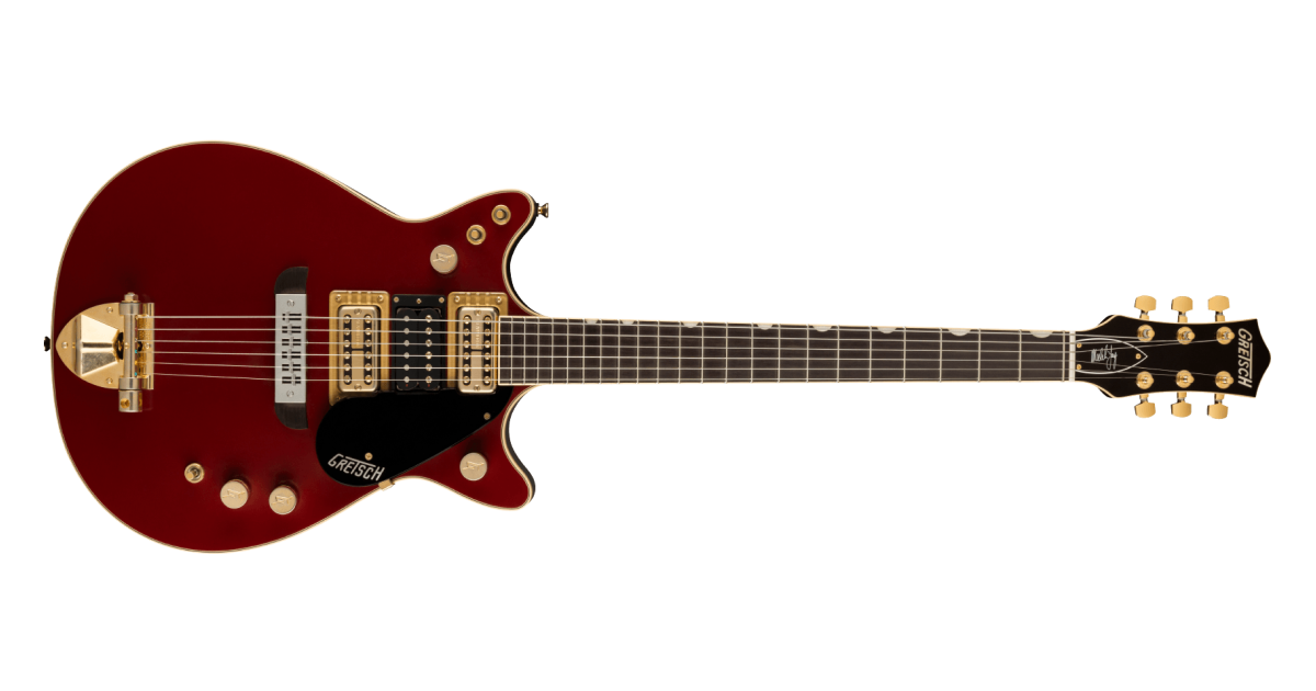 Gretsch lança guitarra signature “Red Beast” de Malcolm Young (AC/DC)