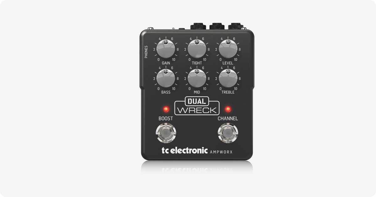 TC Electronic lança pedais que simulam Marshall, Mesa Boogie e Peavey