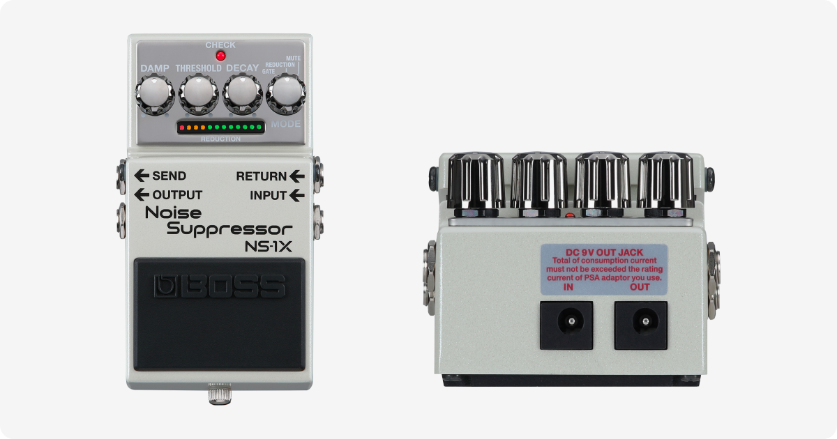 Boss NS-1X Noise Suppressor: novo pedal promete eliminar ruídos de ...