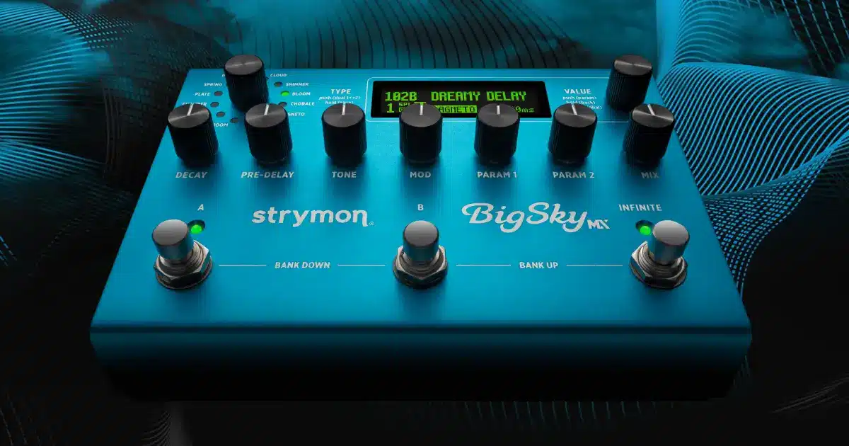 Strymon apresenta o pedal BigSky MX: ‘Uma nova era do reverb’