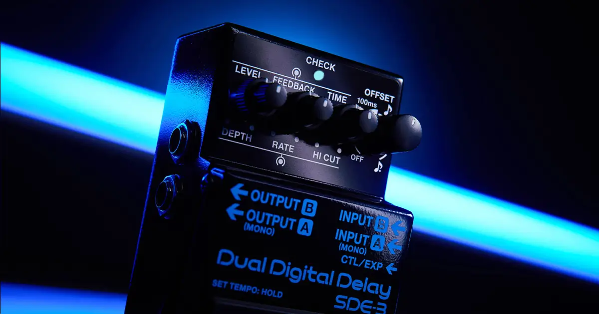 Boss SDE-3: lendário delay de rack dos anos 1980 retorna em formato de ...