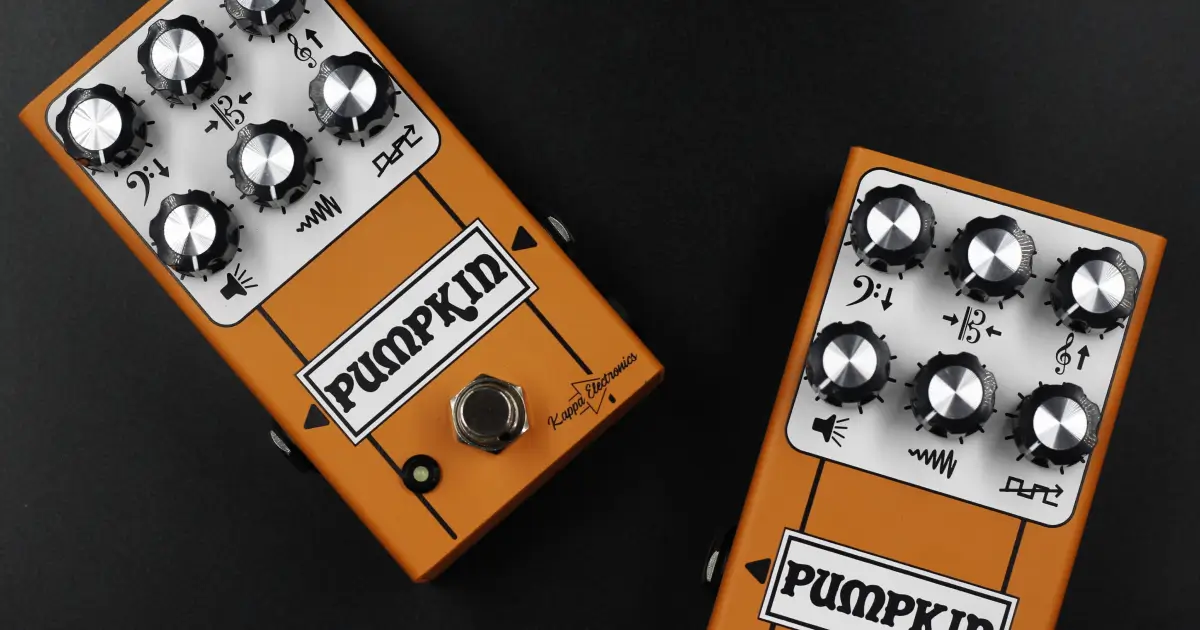 Kappa Electronics lança o pedal Pumpkin, inspirado no amplificador ...
