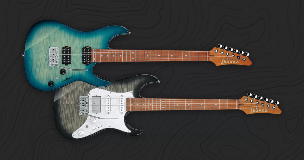 Ibanez revela a nova série de guitarras AZ Standard