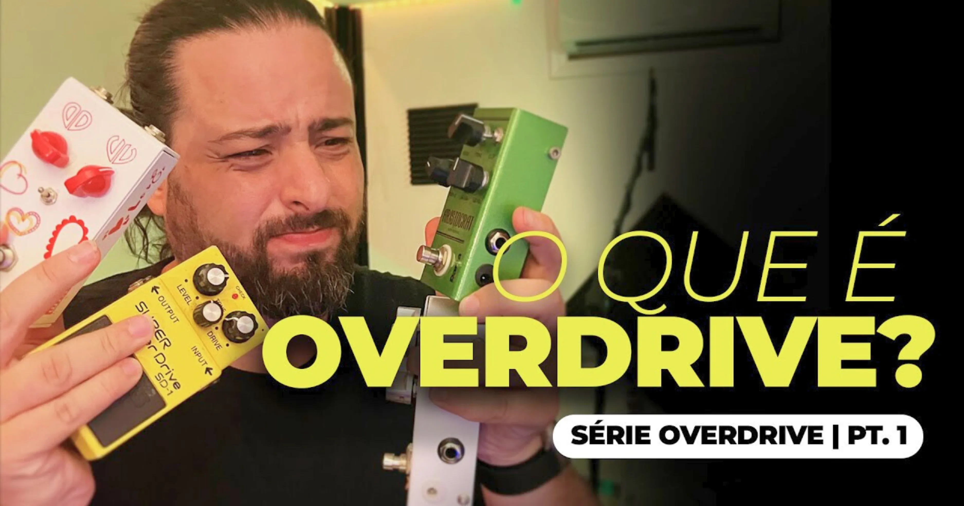 Série Overdrive: Confira conteúdos essenciais para guitarristas!