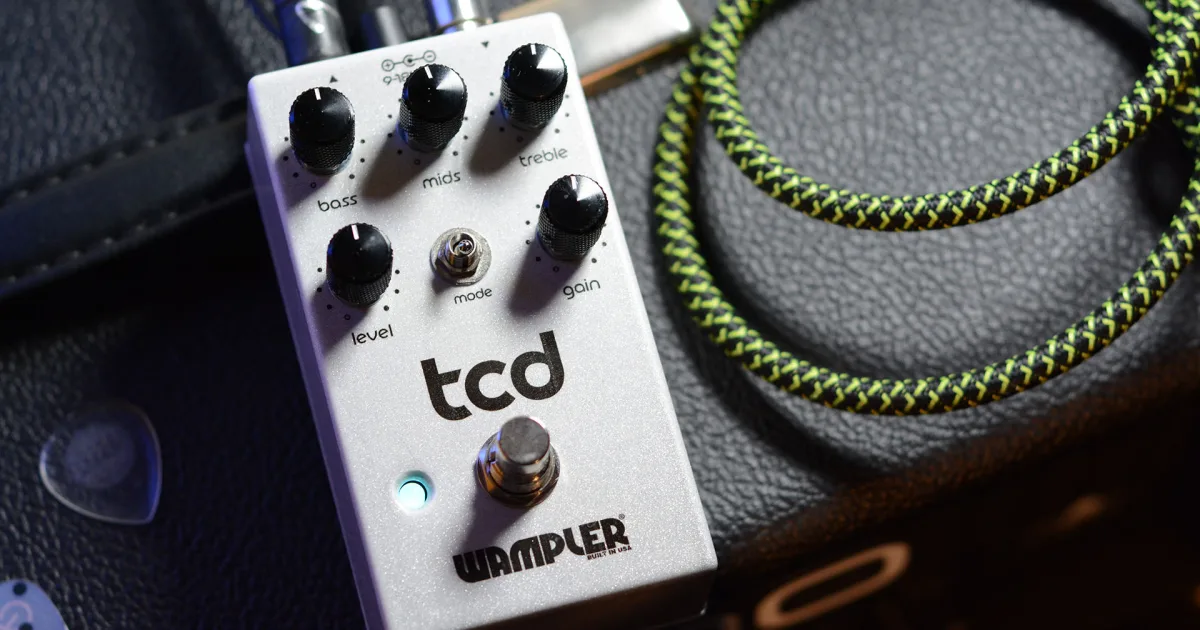 Wampler TCD: conheça a nova releitura do famoso pedal Fulltone OCD