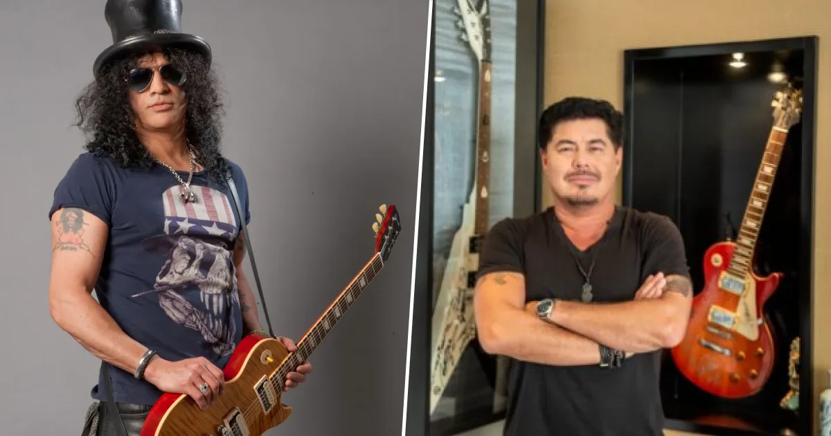 A guitarra que Slash jogou fora — e virou relíquia nas mãos de Paulo Baron