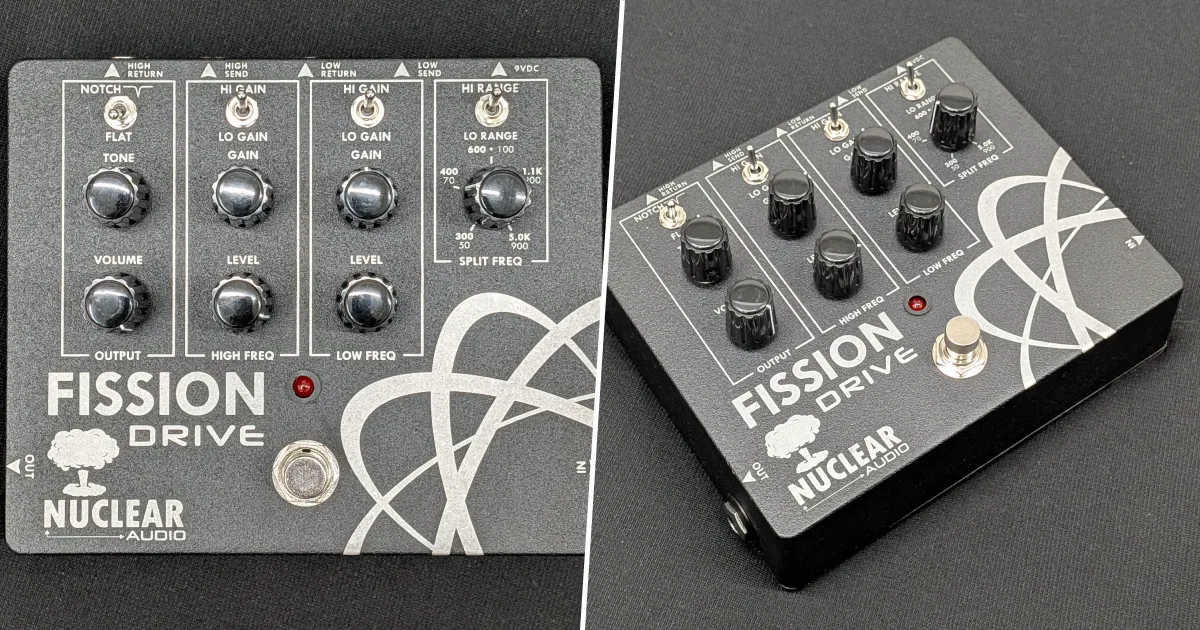 Nuclear Audio lança Fission Drive, overdrive com divisão ativa de ...