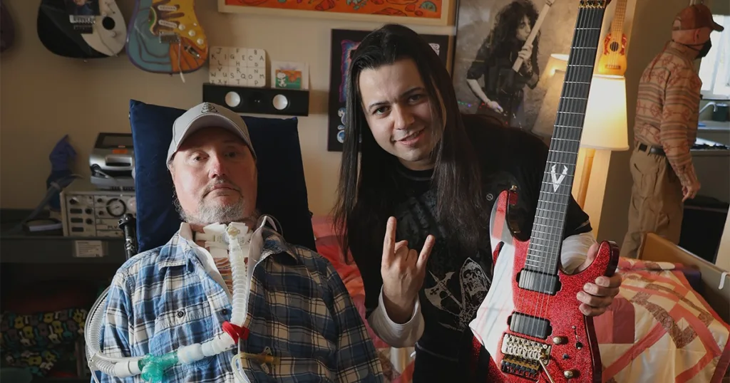 Luis Kalil visita Jason Becker em encontro emocionante na Califórnia